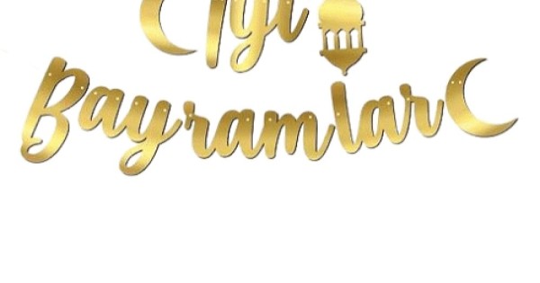 İyi Bayramlar Süsleme - toptansus.com